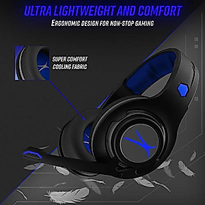 Premier Accessory Group Stereo Headphones, Gaming Headset for Mobile Phones, PC, PS4, and Xbox (AL2000)