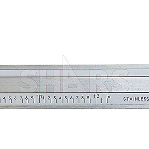 Shars 0-12" Premium Series Stainless Steel Shockproof Dial Caliper 303-1317 R}