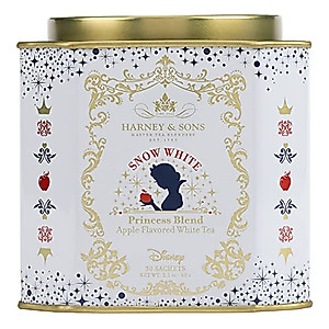 Harney & Sons Snow White Blend, Disney | 30 sachets Apple Flavored White Tea