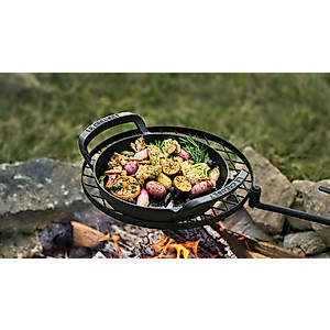 Le Creuset Alpine Outdoor Collection Enameled Cast Iron Skillet, 10"
