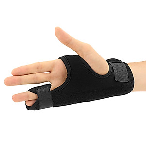 Soles Neoprene Boxer Break Metacarpal Splint Brace Fits both Left/Right Hand, Finger Splint