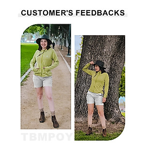 TBMPOY Womens 6" Hiking Cargo Shorts Quick Dry with Pockets Lightweight Work Golf Short Outdoor Active Summer for Women Light Grey XS