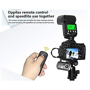 Pixel Oppilas 2.4GHz Digital Wireless Remote Shutter Release E3 for Canon, Fujifilm GFX50R, Samsung, Contax, Sigma and Hassleblad Cameras, Replaces Can RS-60E3