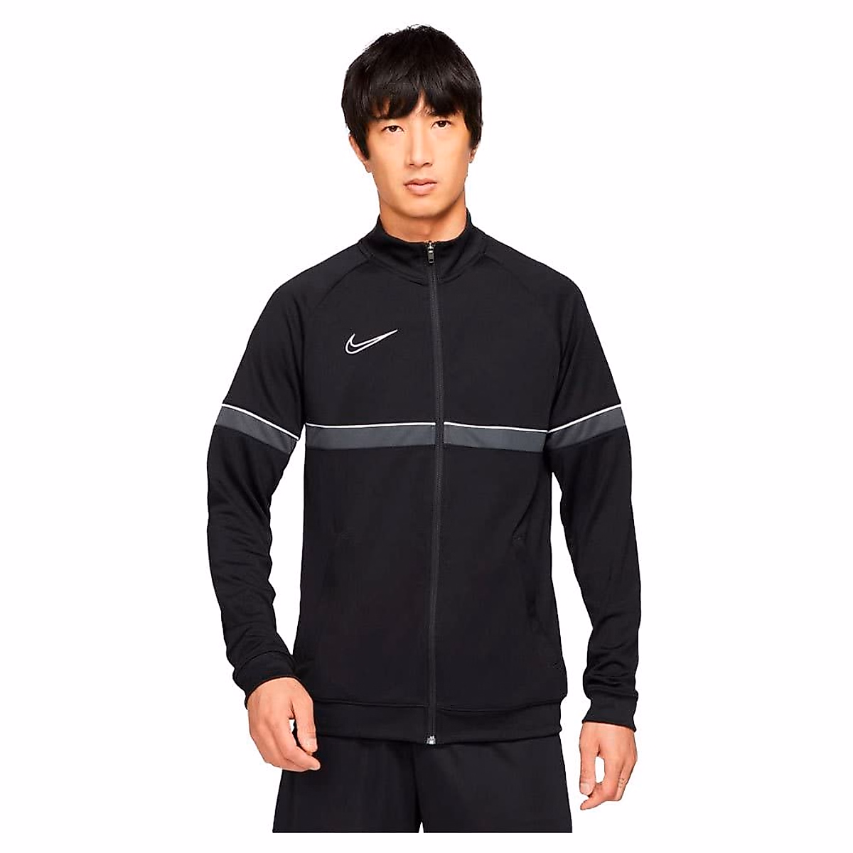 Nike Dri-FIT Academy Men's Knit Soccer Track Jacket nkCW6113 014 (as1, alpha, s, regular, regular)