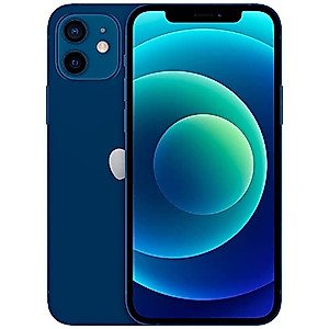 Apple iPhone 12, 128GB, Blue - Fully Unlocked (Renewed)