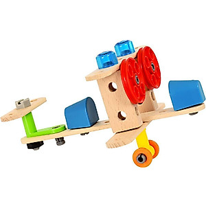 BRIO Builder 34586 - Comprehensive 49 Piece STEM Building Set | Enhanced with Wood and Plastic Pieces | Ideal Learning Toy for Kids Aged 3 and Up | FSC Certified
