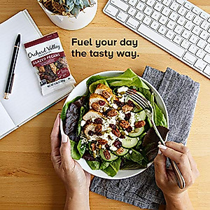 Orchard Valley Harvest Salad Toppers Glazed Pecans with Cranberries and Pepitas, 0.85 Ounce Bags (Pack of 15), Salad Toppings, Non-GMO, No Artificial Ingredients