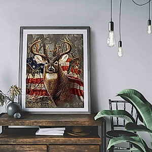 BLOOMMAY Diamond Painting Kits for Adults – 5D DIY Round Diamond Number Kits with Full Drill – Crystal Rhinestone Diamond Embroidery Paintings for Home, Office, Wall Decor 16×12 Inch