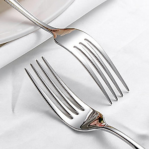 Gold Hammered Silverware Set for 6 Modern Cutlery Utensils 18/10 Stainless Steel Flatware Set 24 Piece Include Knives Forks and Spoons Tableware Set for Home Kitchen Wedding Restaurant Party (Color :