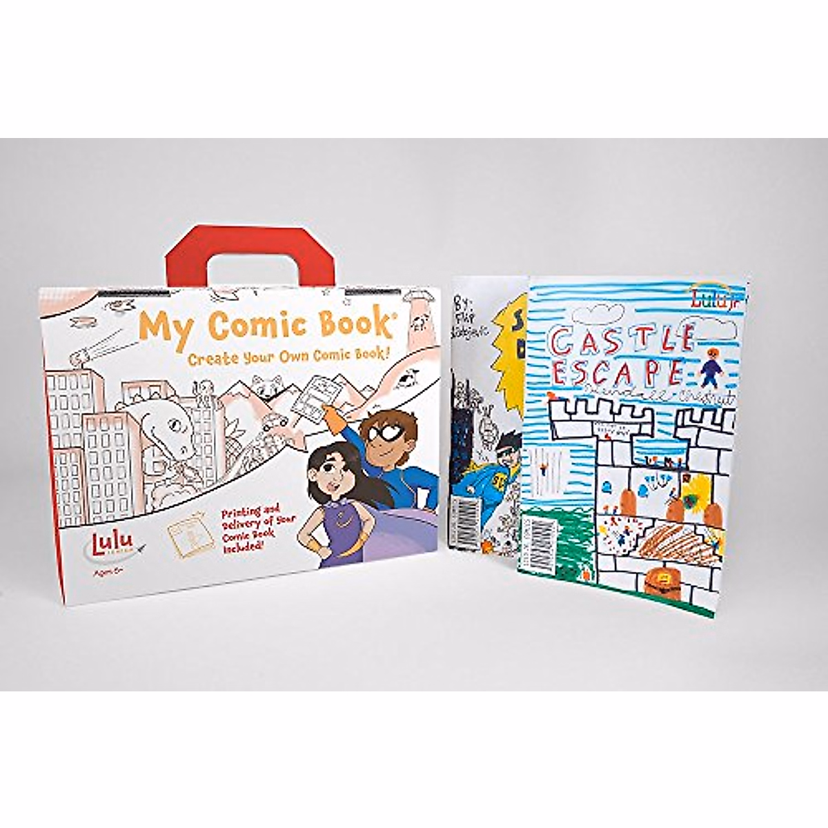 Lulu Jr. My Comic Book Making Kit, Multicolor, 6.75" x 10.25"