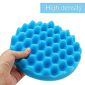 Buffing Pad & Polishing Pads for Car Polisher, 6 Inch/150mm Polishing Pad for Drill Polisher Attachment 5 Pcs Buffing Pads for Drill Sponges Car Polishing Pads, Drill Polishing Kit