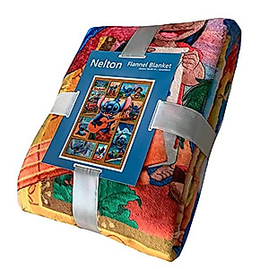 Nelton [60 x 80 inches Plush Throw Fleece Blanket, Lightweight Soft Plush Fluffy Warm Cozy – Perfect for Bed, Sofa