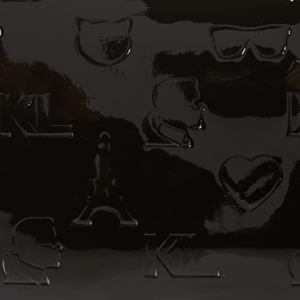 Karl Lagerfeld Paris Women's Wrislet Handbag, Black Maybelle, One Size