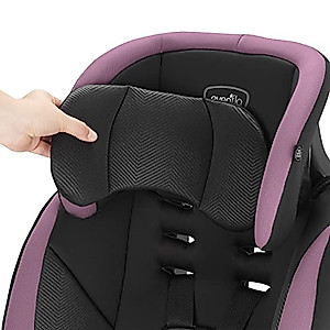 Evenflo Maestro Sport Convertible Booster Car Seat, Forward Facing, High Back, 5-Point Harness, For Kids 2 to 8 Years Old, Whitney Pink