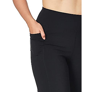 Skechers Women's Go Walk Pant Straight Leg, Bold Black, Medium