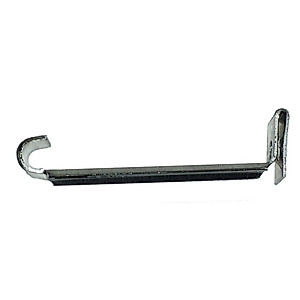 4" inch Rain Gutter Hanger Bracket Hook Clip Style Heavy Duty .060 Thick Aluminum for K-Style Gutters(25 Pack)
