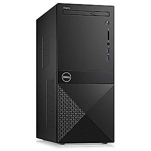 Dell Vostro 3671 Business Desktop Computer, Intel Core i7-9700 8-Core Processor, 8GB DDR4 RAM, 1TB HDD, DVDRW, WiFi, Bluetooth, HDMI, Keyboard and Mouse, Black, Windows 10 Pro
