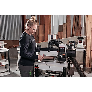 JET JWDS-1020, 10-Inch Benchtop Drum Sander, 1HP, 1Ph 115V (723510)