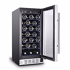 SPT WC-3302USA: 33-Bottle Under-Counter Wine Cooler (Commercial Grade)