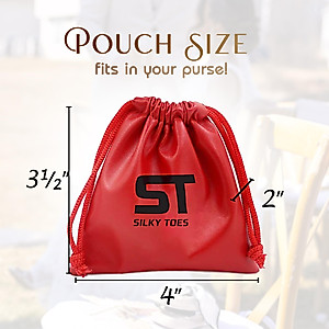 Silky Toes Foldable Flats for Women Purse Ballet Shoes Ballerina Slippers Nude