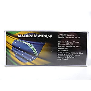 OPO 10 - Altaya 1:43 - Formula 1 - McLaren MP4 / 4# 12 Ayrton Senna Winner San Marino GP F1 1988 (689)