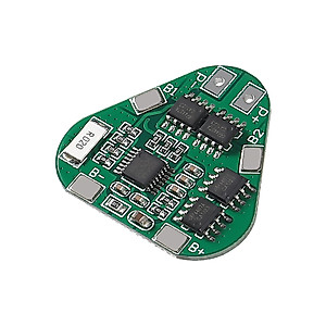 Alinan 6pcs 3S 8A 12V 18650 Lithium Battery Protection Board 10.8V 11.1V 12.6V BMS PCM PCB Overcharge Over-Discharge Protection Module for 3 Li-ion Cell Pack
