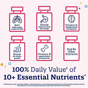 Enfamil Enfamom Prenatal Vitamin & Mineral, Supplement for Women with Calcium, Vitamin D, Vitamin C, Omega 3 DHA, 90 softgels (3 month supply)