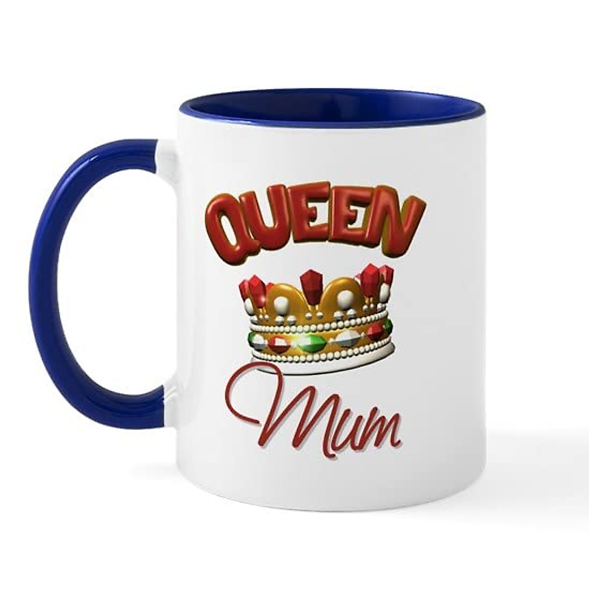 CafePress Queen Mum Mug Ceramic Coffee Mug, Tea Cup 11 oz