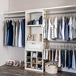 Premium Velvet Shirt Hangers (50 Pack) Non Slip Clothes Hangers, Ultra Slim Hangers Gain 50% Closet Space, 360° Swivel Hook, Clothes Hangers for Tops, Dress Shirts, Blouses, Strappy Dresses, Delicates