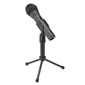 Samson Q2U USB/XLR Dynamic Microphone Recording and Podcasting Pack (Black)