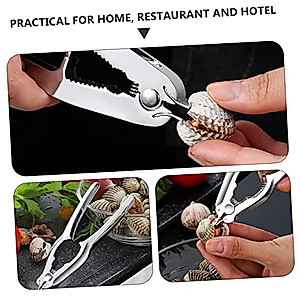 Pecan Cookies 1pc Open Venerupis Philippinarum Device Cookies Seafood Tools Walnut Opener Nutcracker Cracking Nuts Crab Crackers Kitchen Tool Household Open Too Clam Clamp