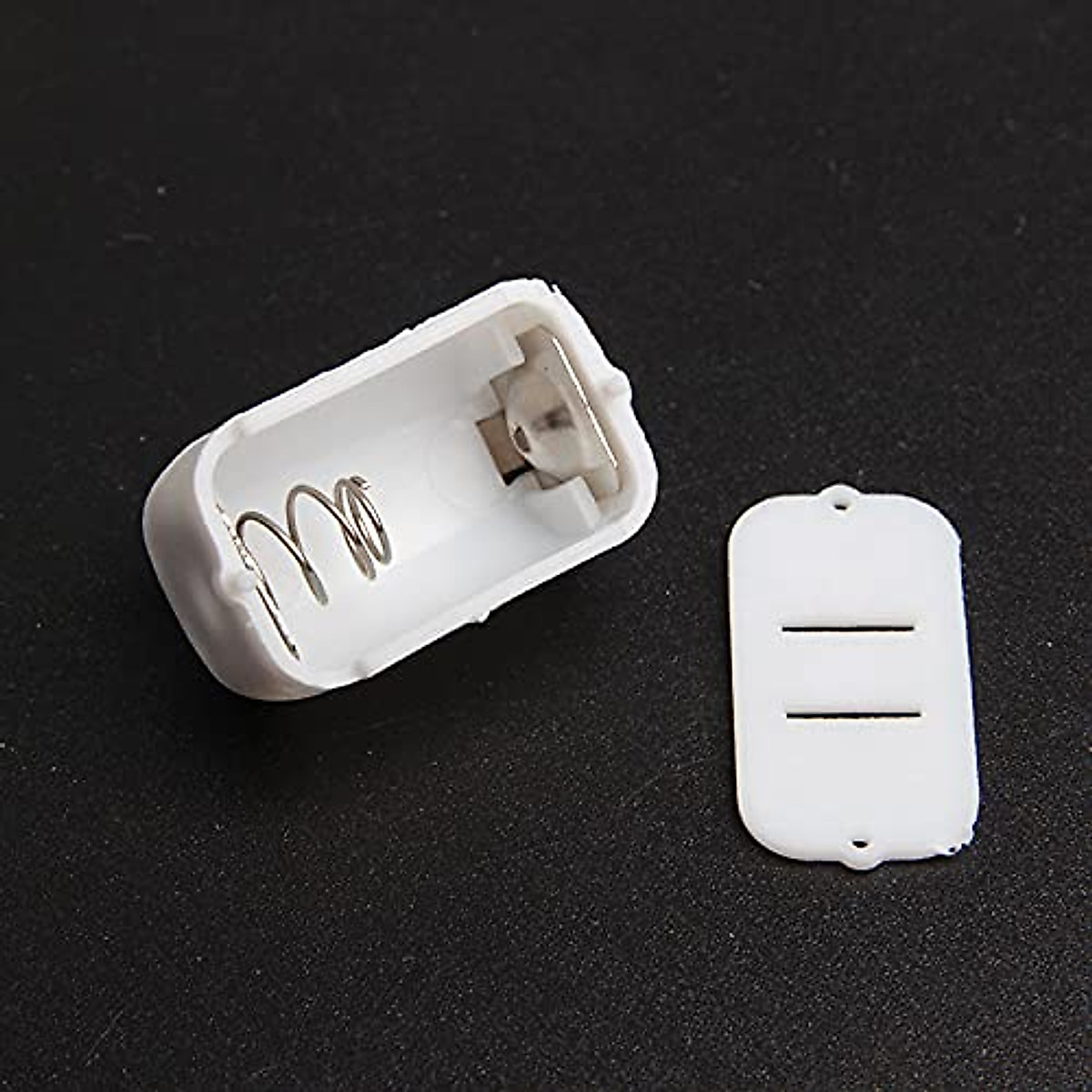 Acxico 10Pcs AG13 LR44 Toy Battery Storage Box Button Case Holder Organizer Supplies