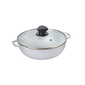 IMUSA 2.0Qt Basic Caldero w/Glass Lid - 20cm