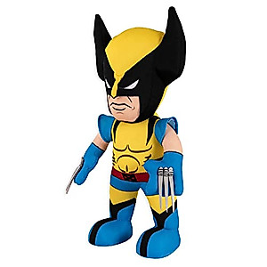 Bleacher Creatures Marvel Wolverine 10" Plush Figure - A Superhero for Play and Display