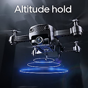 Drone with Camera 1080P for Adults Foldable RC Quadcopter Drone for Kids Beginners with Altitude Hold, One Key Take Off/Landing, RC Toys Gifts for Kids and Adults