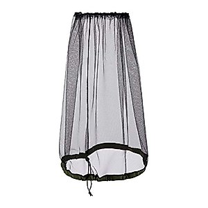 CozyCabin 3PCS Mosquito Head Net Mesh Face Netting for Hats, Head Mesh Protecting Net for Outdoor Hiking Camping Garden