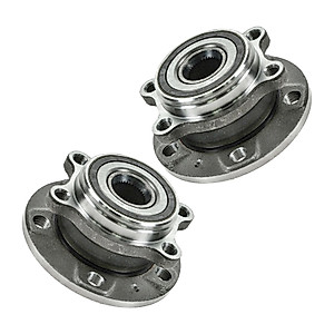Front Wheel Hub & Bearing Pair Set of 2 Kit Compatible with Audi A3 TT VW Passat Jetta Golf