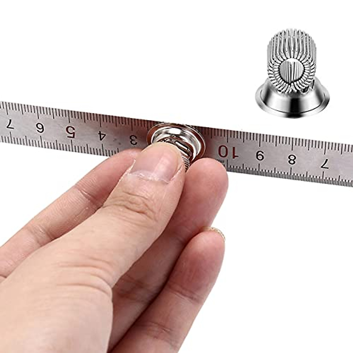 Medsuo 3pcs Strong Magnetic Single Pen Holders Organizer Clips with Adjustable Spring Loop Fit for Any Size Pens Removable Push Pins on Refrigerator, Whiteboard, Erase Board and Bulletion Board