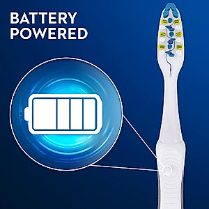 Oral-B Pulsar Whitening Battery Toothbrush, Medium, 1 Count