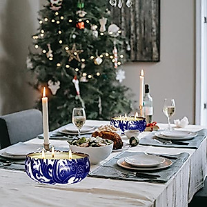 CIPHANDS Citronella Candles, 4 x 80hrs Long Lasting 3 Wicks Scented Candles, Large 14.5 oz Decorative Indoor & Outdoor Candles for Home Patio Garden Camping Balcony BBQ, Green