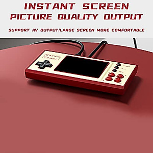 RiToEasysports Handheld Game Machine, 2 Players Classic Retro Lightweight HD Output USB Portable Game Machine with AV Cable Gamepads & Standard Controllers Controllers