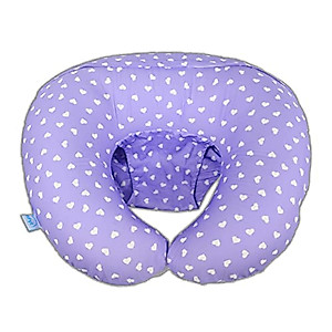 Comfyt Nursing Pillow Multifunctional Supporting for Mothers Best Breastfeeding Pillow Gifts for Mom Registry Must Have Removable Washable Cotton Cover