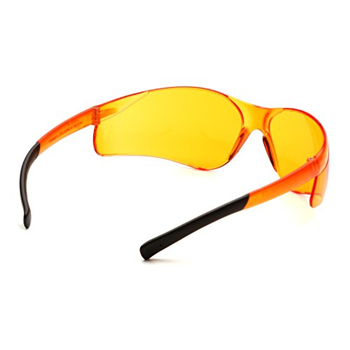 Pyramex Safety Ztek Safety Glasses, Orange Frame/Orange Lens, S2540S