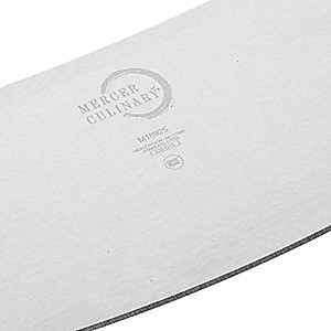 Mercer Culinary Pizza Rocker Knife, 20 Inch, Black Handles