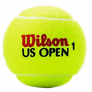 Wilson US Open Regular Duty Tennis Balls - 3 Ball Can (1 Case = 24 Cans)
