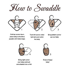 meowcards Muslin Swaddle Blankets for Baby, Unisex Baby Boys Girls Essentials, Large 47 x 47 inches Boho Style Receiving Blankets Newborn Registry Must Haves, Perfect (Beige, Simple)