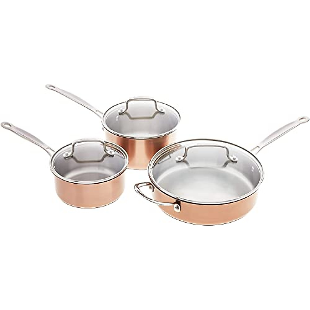 Chef’s Classic Stainless Color Series Cookware 11PC Set