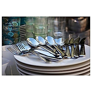 IKEA Dragon 20-Piece Flatware Set, Stainless Steel