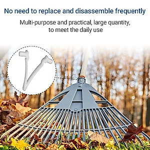 (21-Pack) AR-PRO Replacement Pool V-Clips - Pool Brush Plastic Clips/Pool Pole Net Clips for Cleaning Pool Walls - Perfect for Pool Brushes, Skimmers, and Leaf Nets - Made from Heavy-Duty Plastic