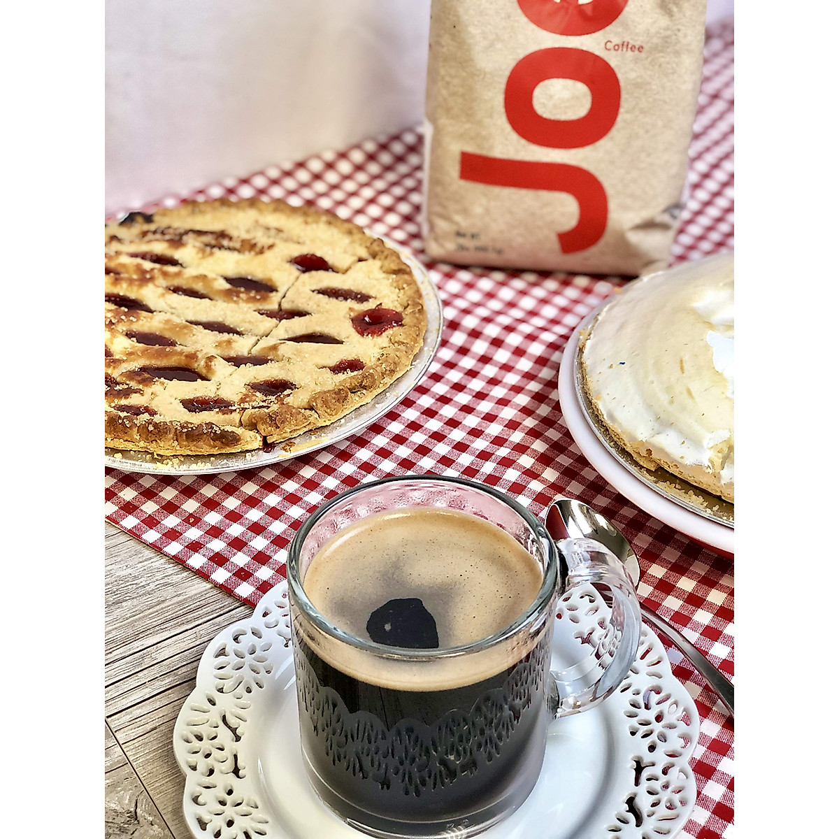 Joe Knows Coffee, Tall Dark and Handsome, Dark Roast, Ground Coffee, 2 Pound